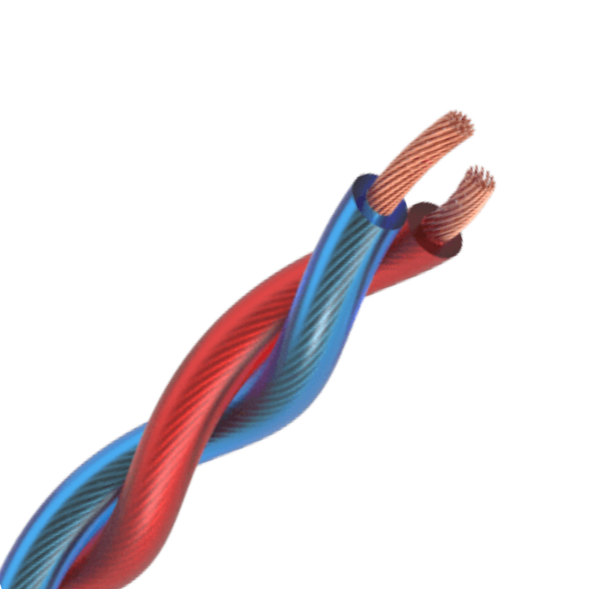 Twin-Twisted Flexible Wires